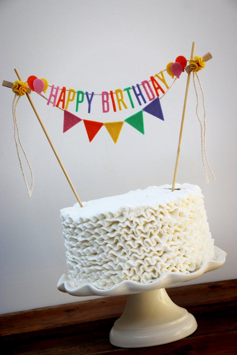 Personalized Cake Banner Birthday Cake Banner Custom Cake Banner Personalized Cake Banner Birthday Cake Banner Custom Cake Banner