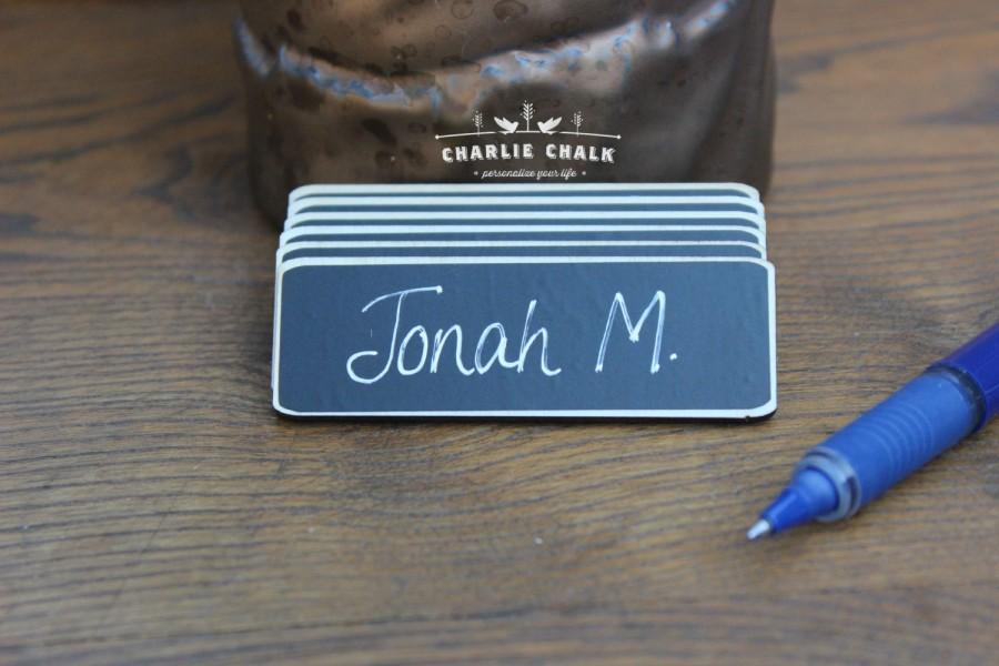 100 Chalkboard Name Tags Chalkboard Name Badges Reusable Magnetic Name 100 Chalkboard Name Tags Chalkboard Name Badges Reusable Magnetic Name