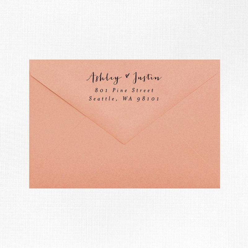 Wedding Invitation Envelopes Return Address Wedding