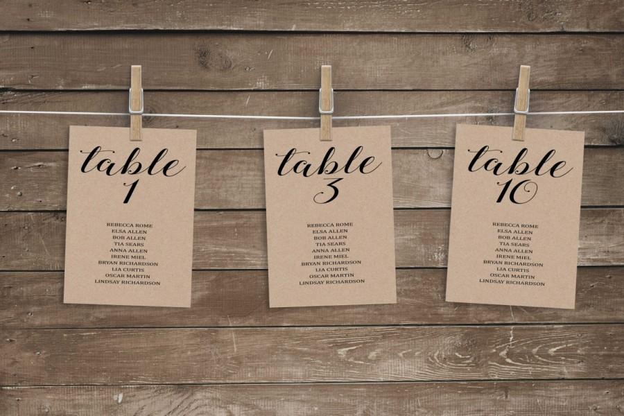 Wedding Seating Chart Template Wedding Seating Chart Printable 