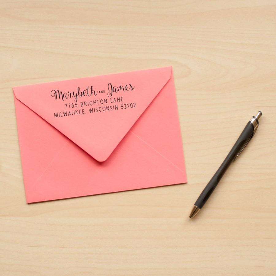 Return Address Stamp Custom Address Stamp Wedding Address Stamp 