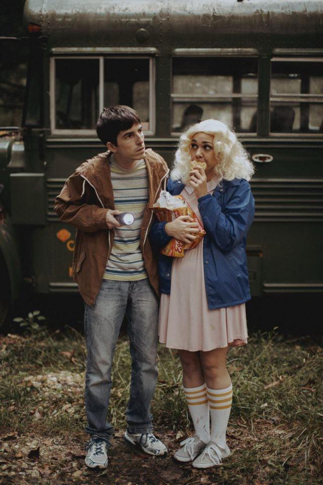 Camp Halloween Engagement Shoot: Stranger Things, Friday The 13th ...