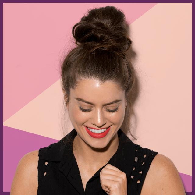 The Perfect Messy Topknot In 3 Steps | Makeup.com - Weddbook