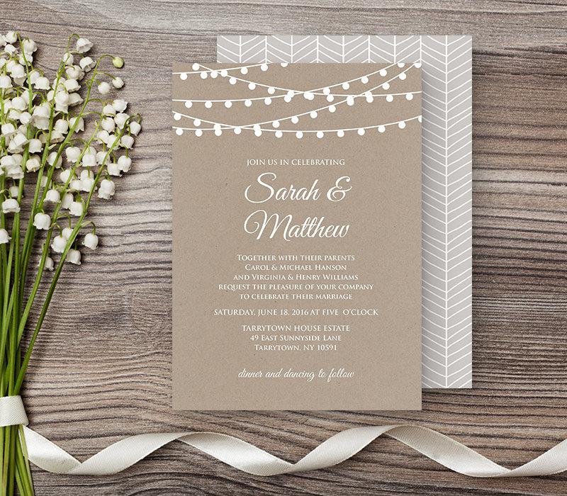 Romulusflood Digital Wedding Invitation Templates